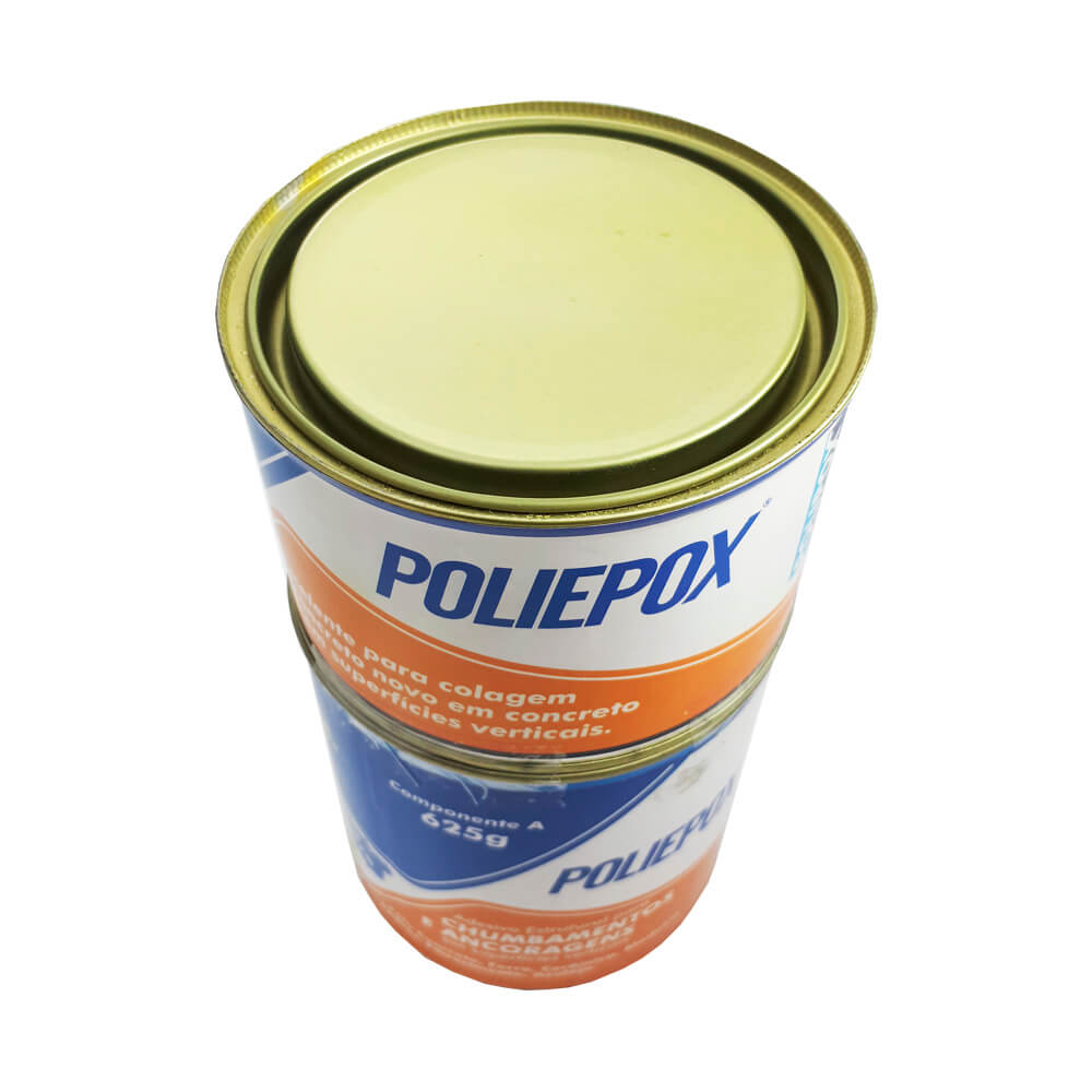 Adesivo Resina Polipox Epoxi Estrutural Pastoso 1kg - Elastobor