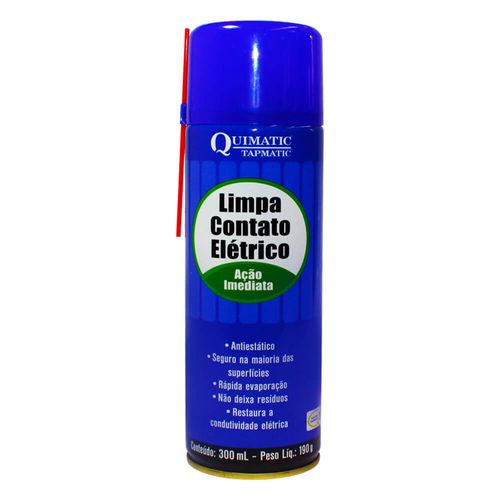 Limpa Contato Elétrico Quimatic Spray 300ML - Elastobor