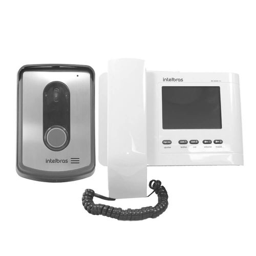 Video Porteiro Intelbras IV 4010 HS Com Monofone - Elastobor