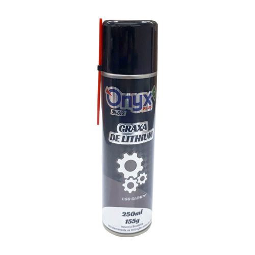 Graxa de Litio Onyx Lithium ON 612 Spray 250ML - Elastobor
