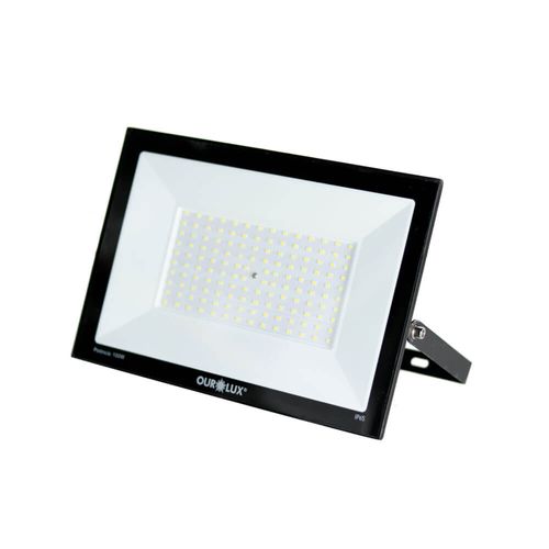 Projetor Super Led Slim Ourolux Preto 6500K Bivolt - Elastobor